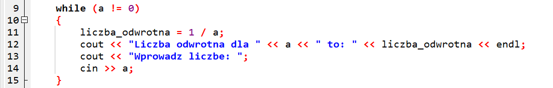 Stosowanie instrukcji iteracyjnych w językach C++ i Python ...