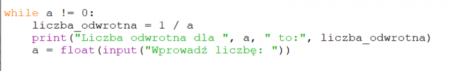 Stosowanie instrukcji iteracyjnych w językach C++ i Python ...