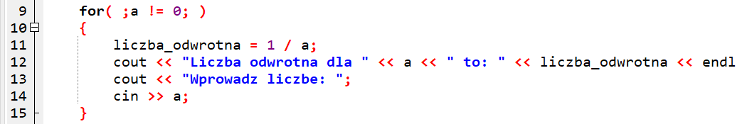 Stosowanie instrukcji iteracyjnych w językach C++ i Python ...