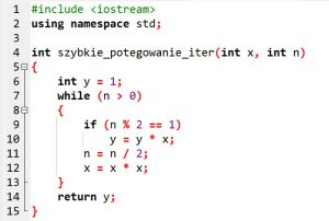 Rekurencyjna realizacja algorytmu Euklidesa i algorytmu szybkiego ...
