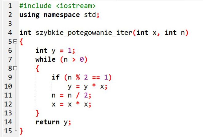 Rekurencyjna realizacja algorytmu Euklidesa i algorytmu szybkiego ...