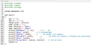 Temat C2. Wybrane struktury danych w językach C++ i Python ...